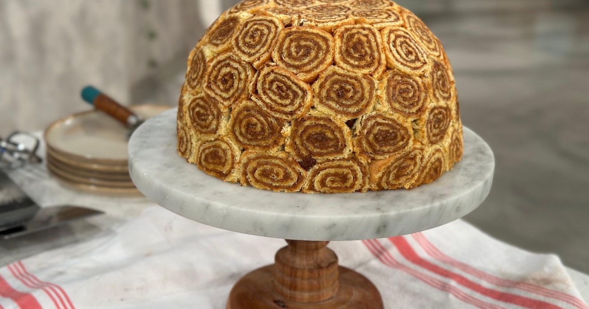 Una torta diferente: domo de dulce de leche! | Canal 9